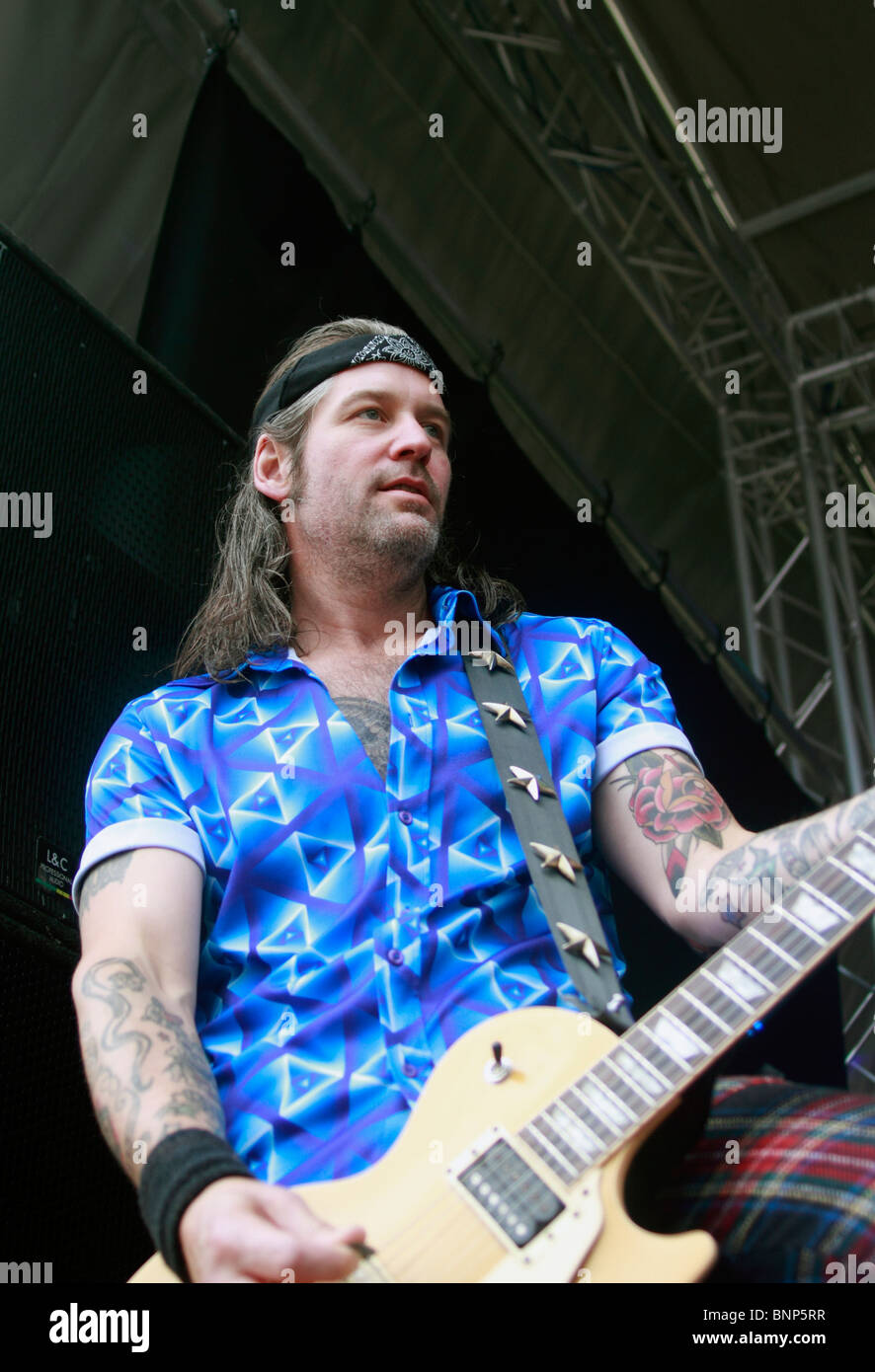Mark Yates – Guitars Terrorvision at the Splendour Festival in ...