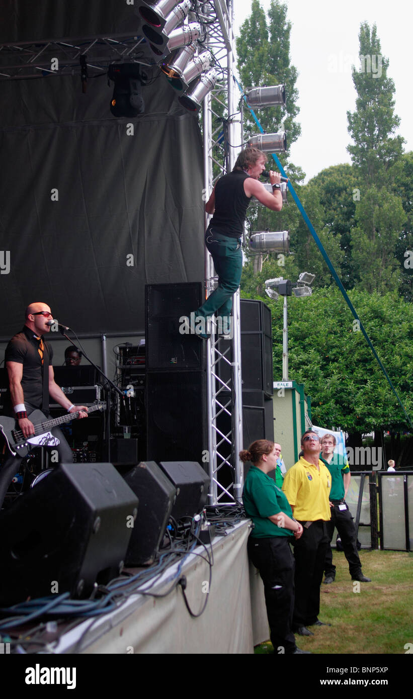 Terrorvision at the Splendour Festival in Nottingham's Wollaton Park ...