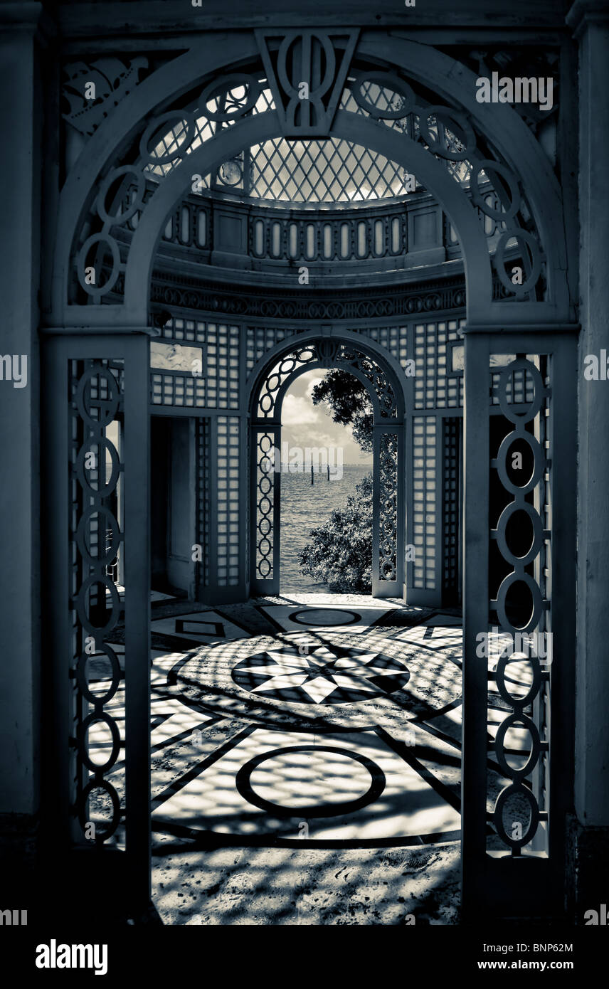 The Tea House at Vizcaya Museum and Gardens is the landmark Villa and ...