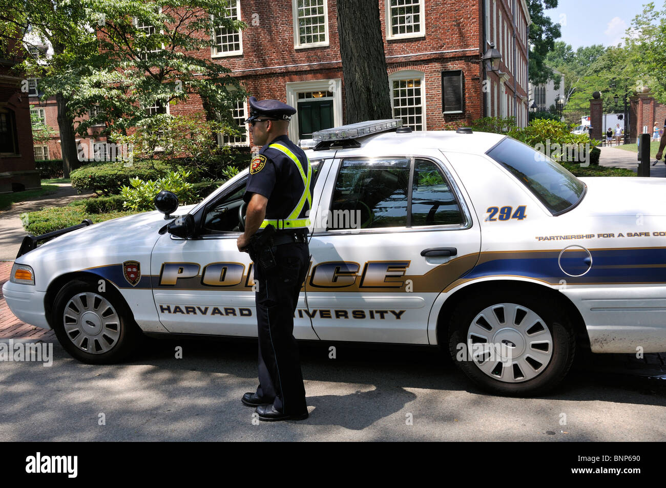 Campus police, Harvard University, Cambridge, Massachusetts, USA Stock ...