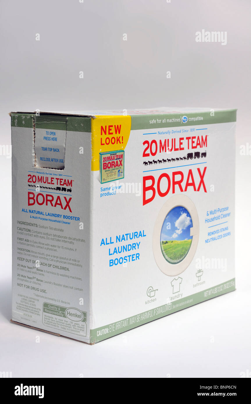 Box of washing powder Stock Photo - Alamy