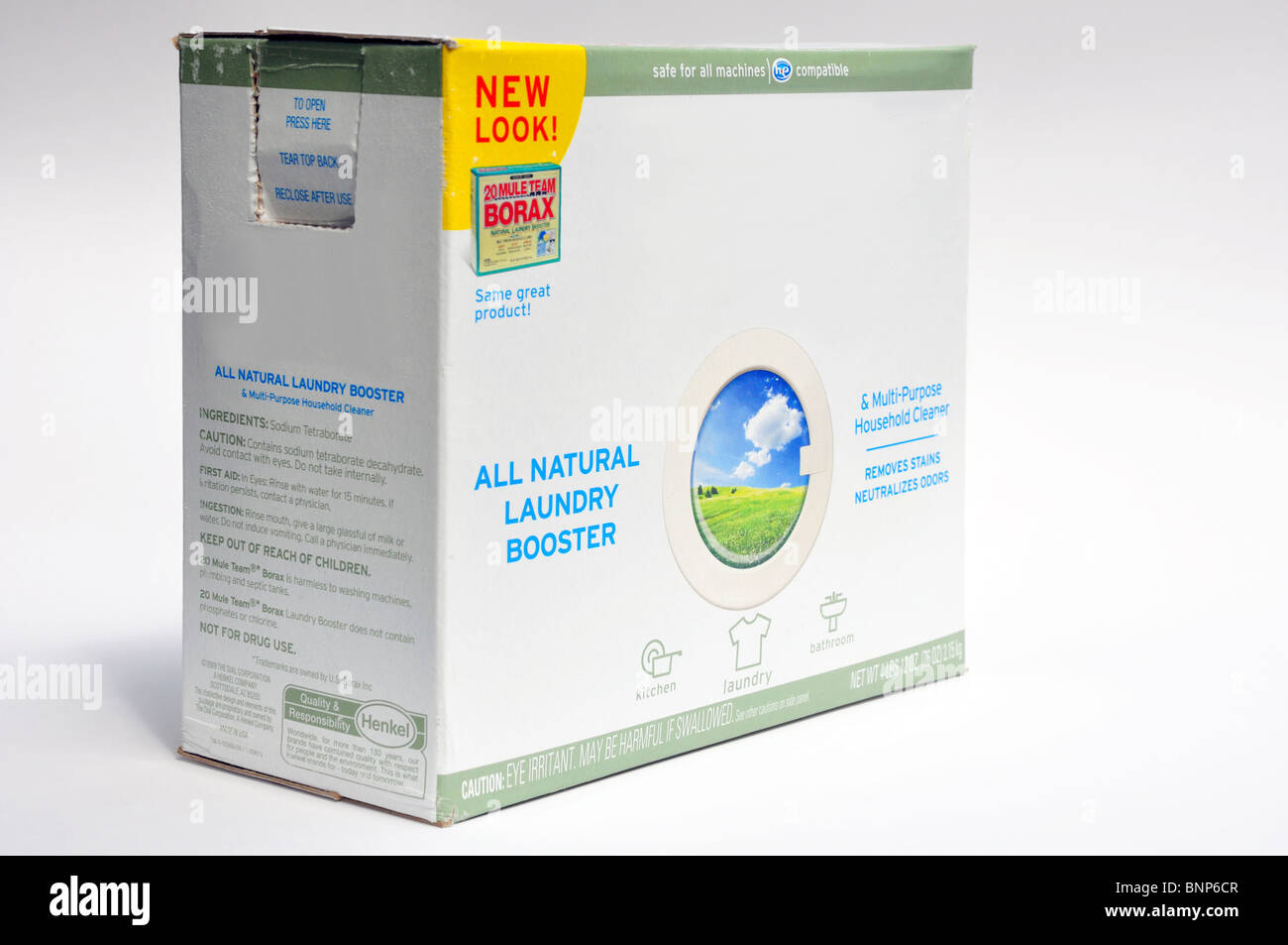 Box of washing powder Stock Photo - Alamy