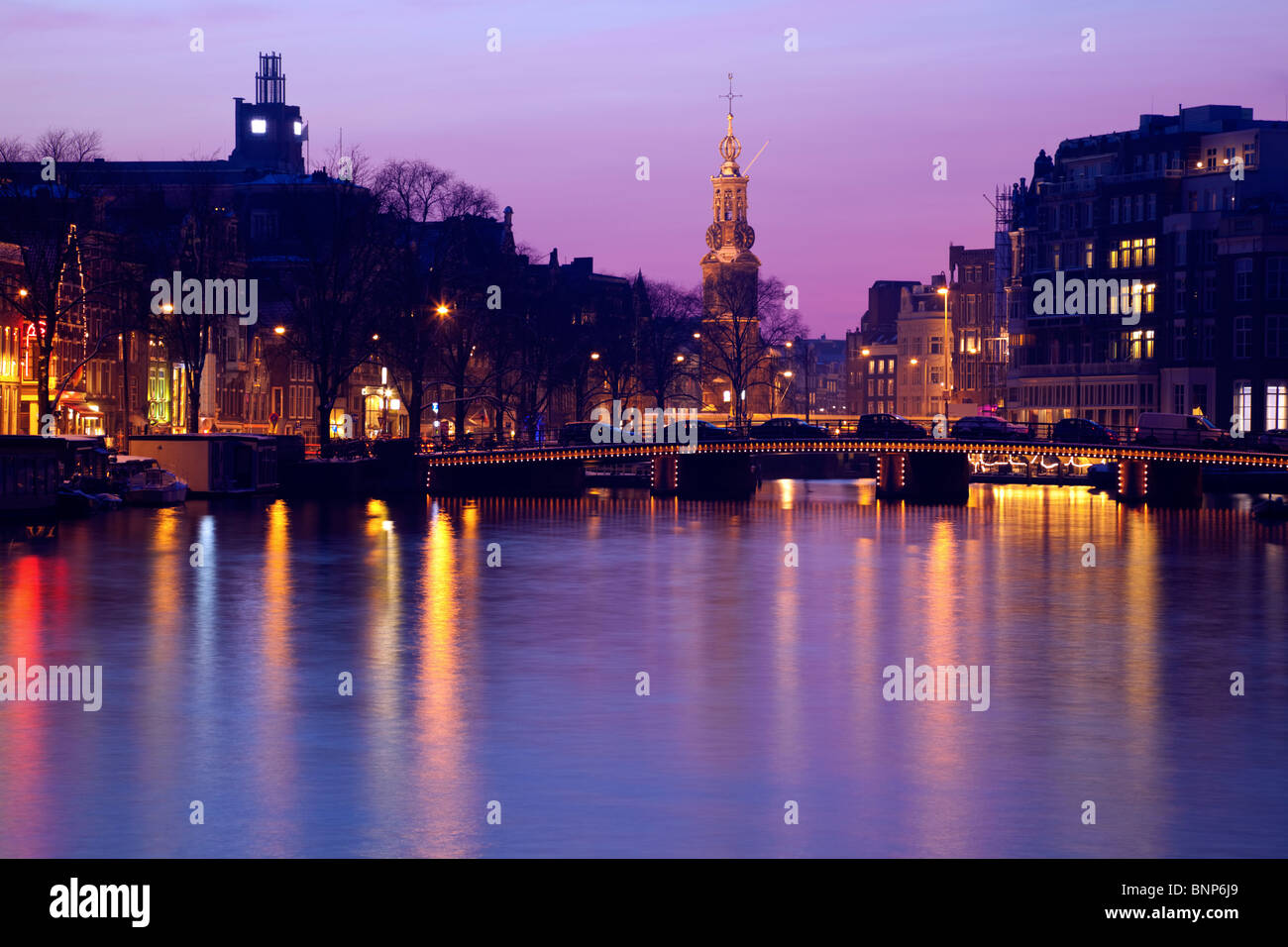 Amsterdam city skyline in netherlands hi-res stock photography and ...