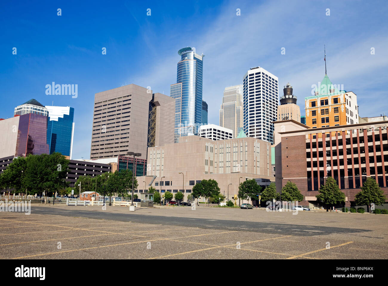 Colorful Buildings in Minneapolis, Minnesota Stock Photo - Alamy