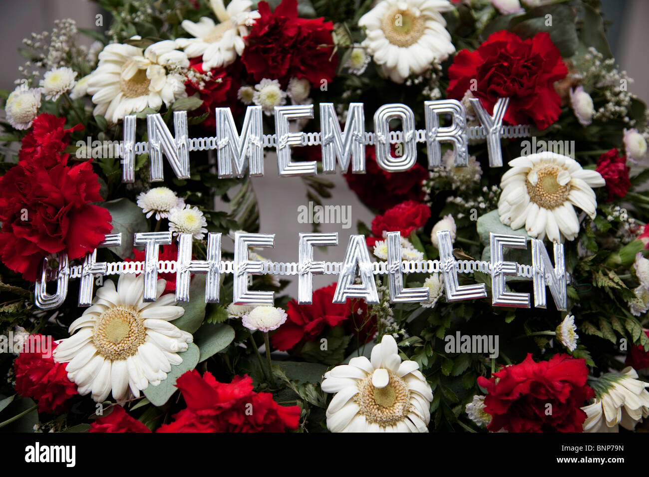 Memorial to the July 7th 7/7 London Bombings on the fifth anniversary ...