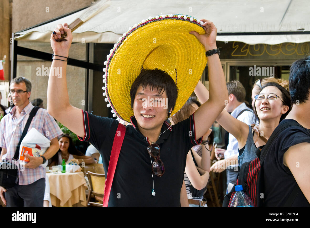 Chinese boy, Milan, Italy Stock Photo - Alamy