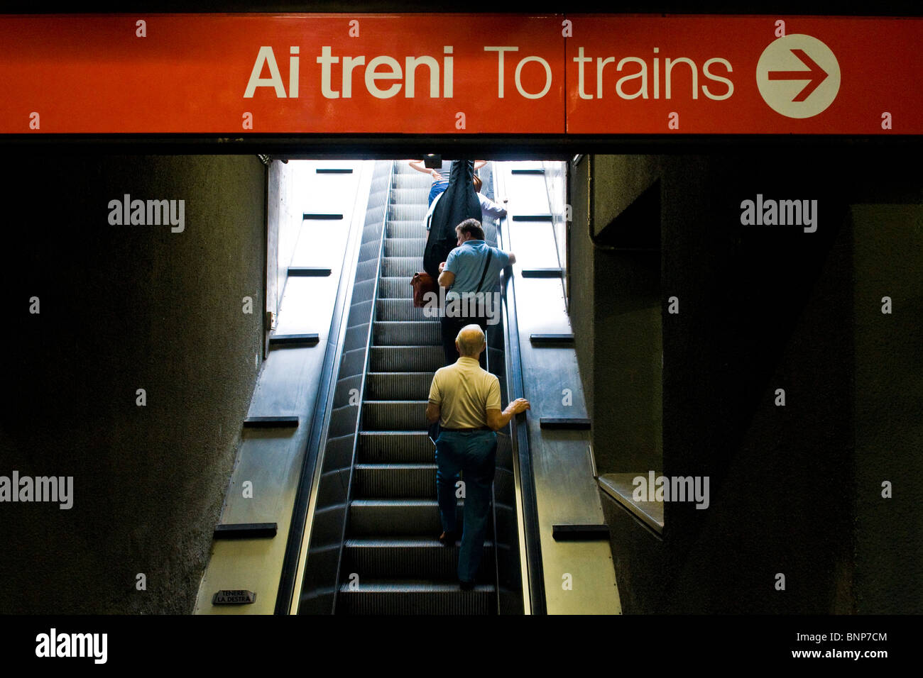 Subway, metro line 1, Milan, Italy Stock Photo - Alamy
