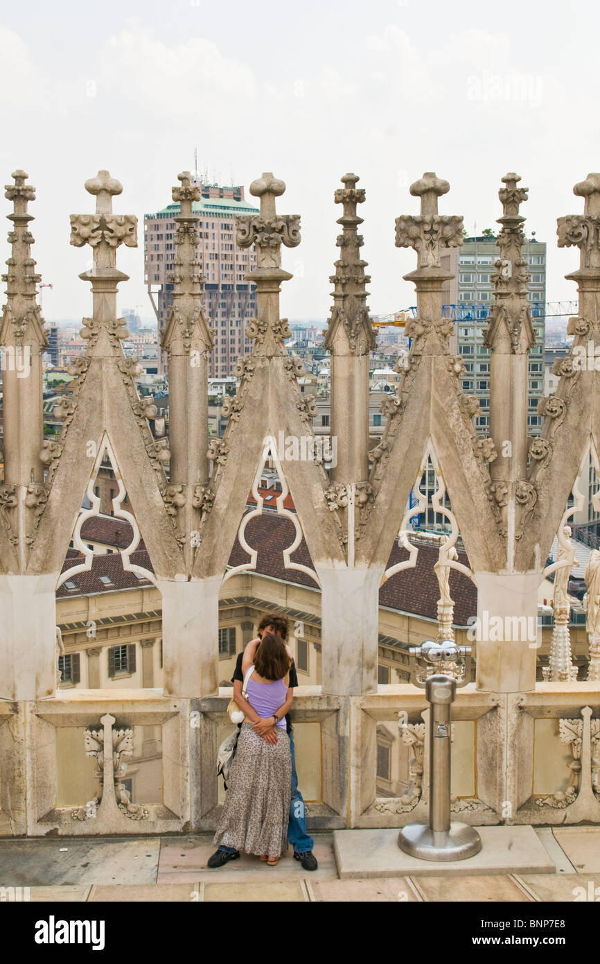 Pair of young lovers, Milan, Italy Stock Photo - Alamy