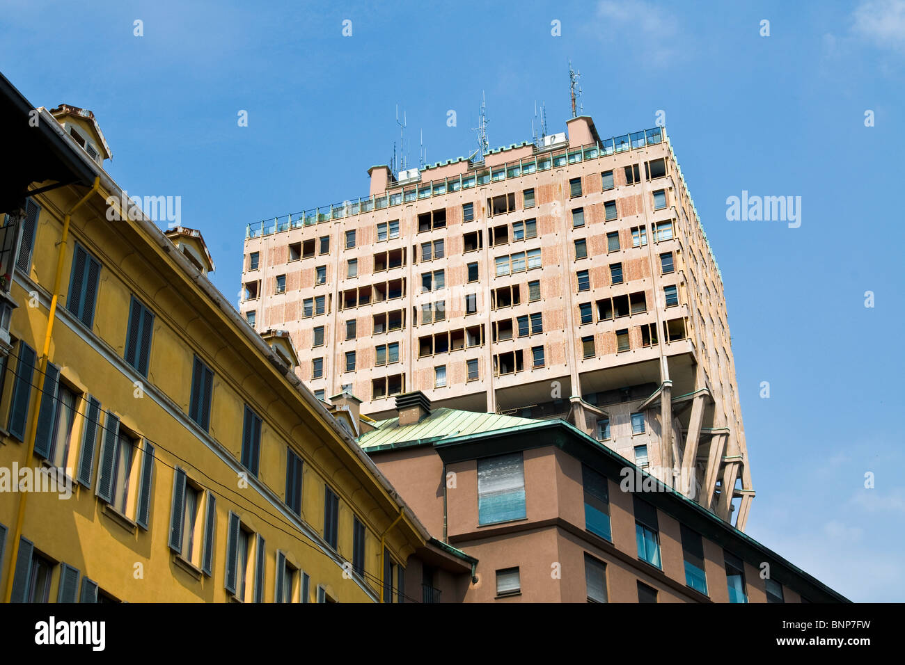 Velasca tower, Milan, Italy Stock Photo - Alamy