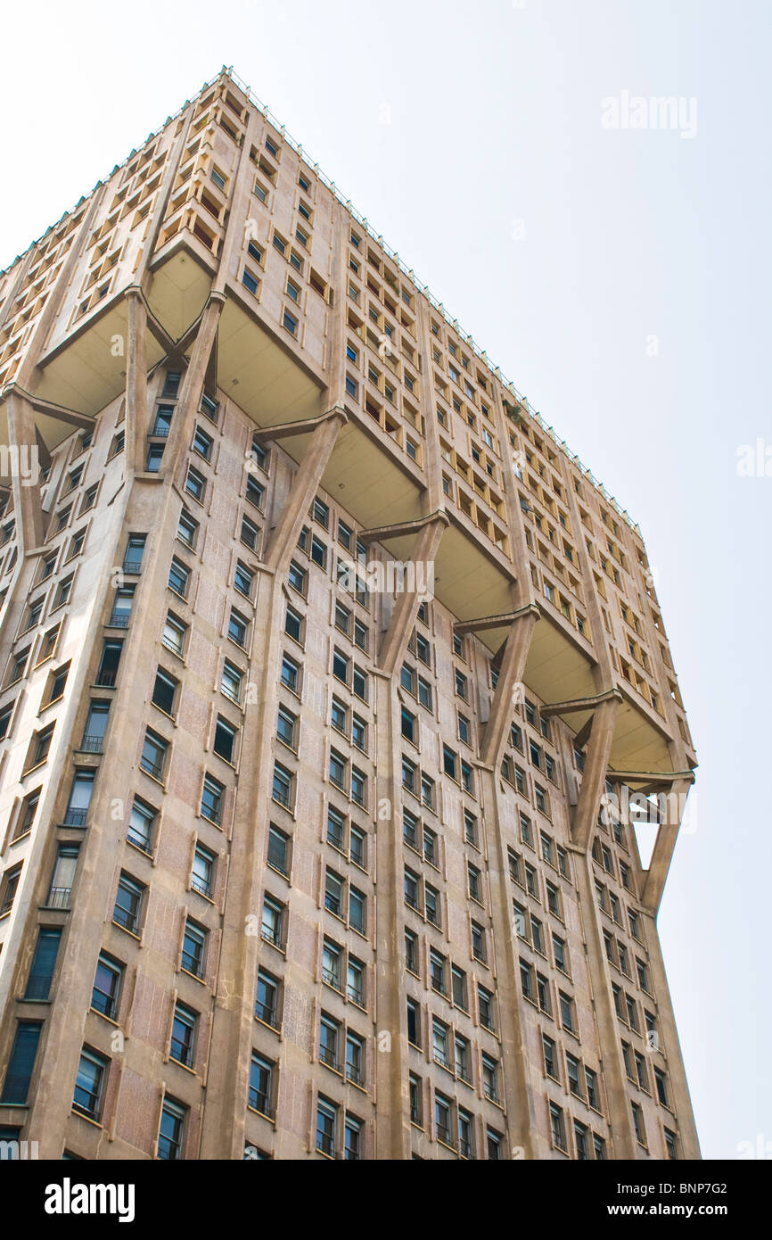 Velasca tower, Milan, Italy Stock Photo - Alamy