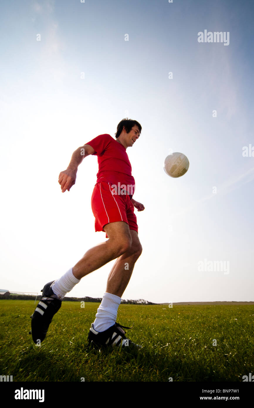 Free kick sports equipment hi-res stock photography and images - Alamy