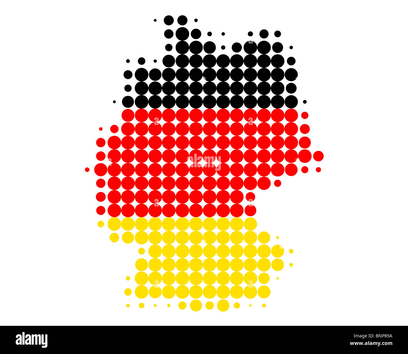 Map and flag of Germany Stock Photo - Alamy