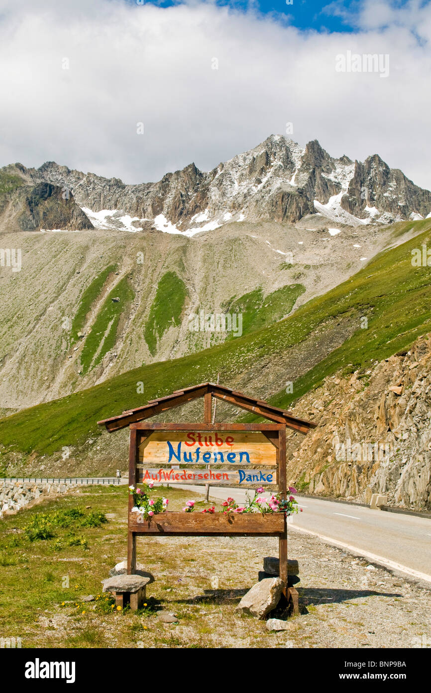 Nufenen pass, Canton Valais, Switzerland Stock Photo - Alamy