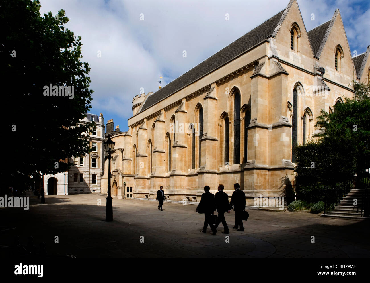 London. Temple Church, the knights Templar Church between Inner and ...