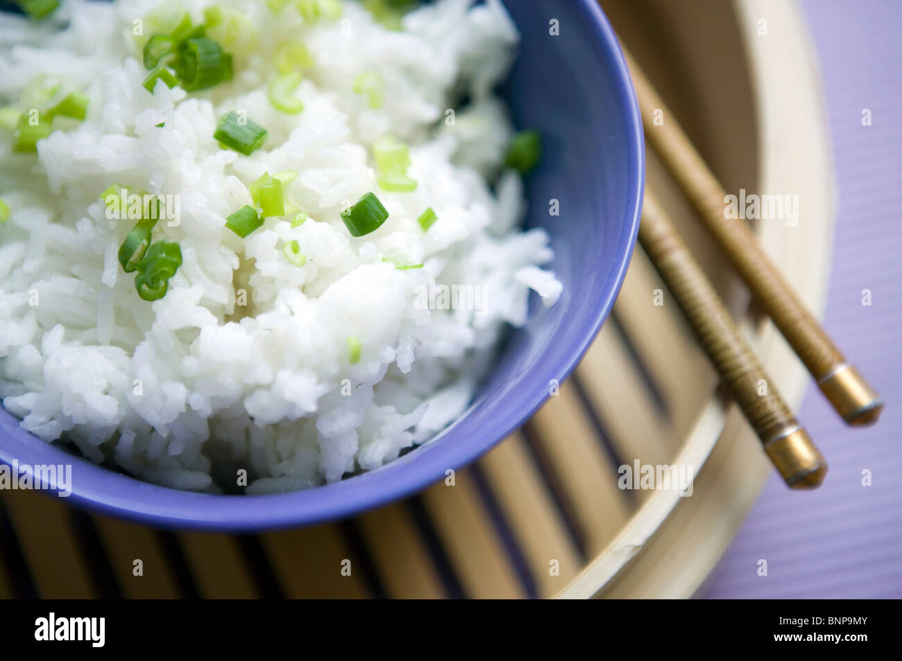 rice in a bowl Stock Photo - Alamy