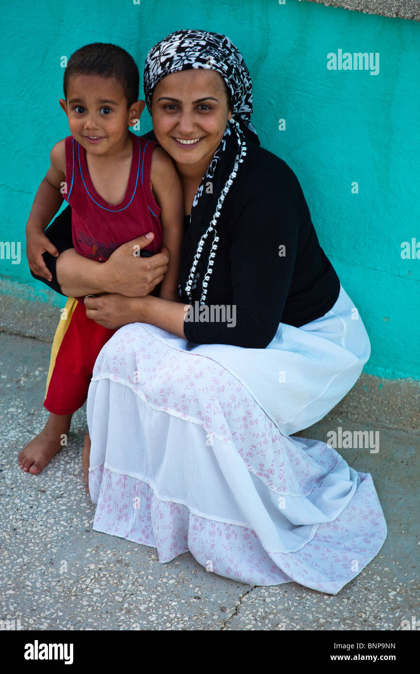 Kurdish mother and son in Diyarbakir, Turkey Stock Photo - Alamy