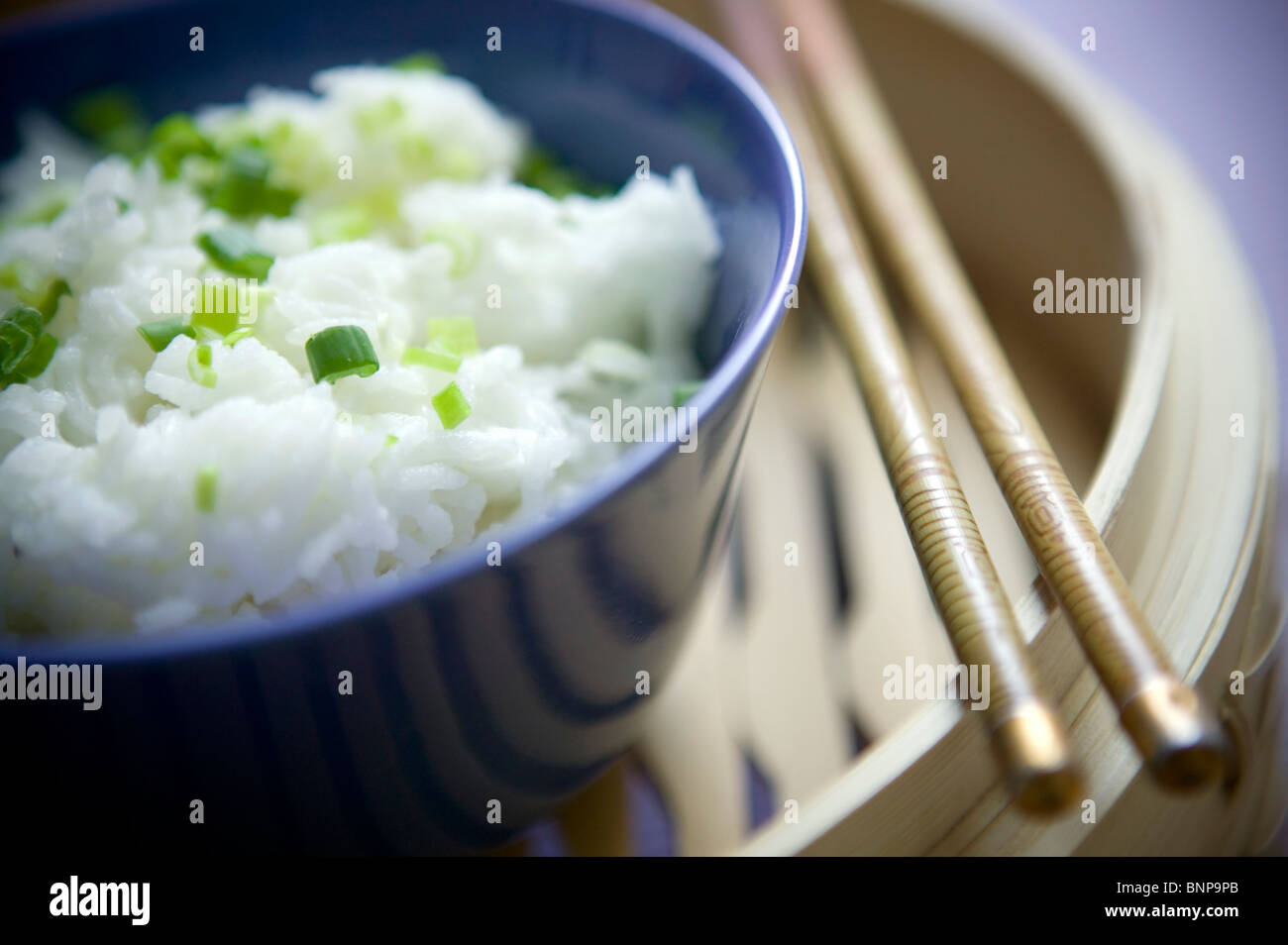 rice in a bowl Stock Photo - Alamy