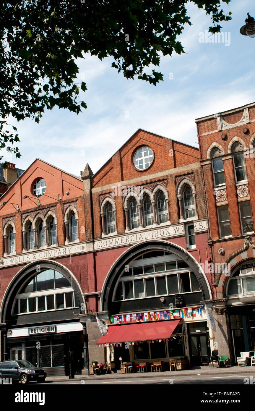 Wells & company Commercial Iron Works building, London, E2, England, UK ...