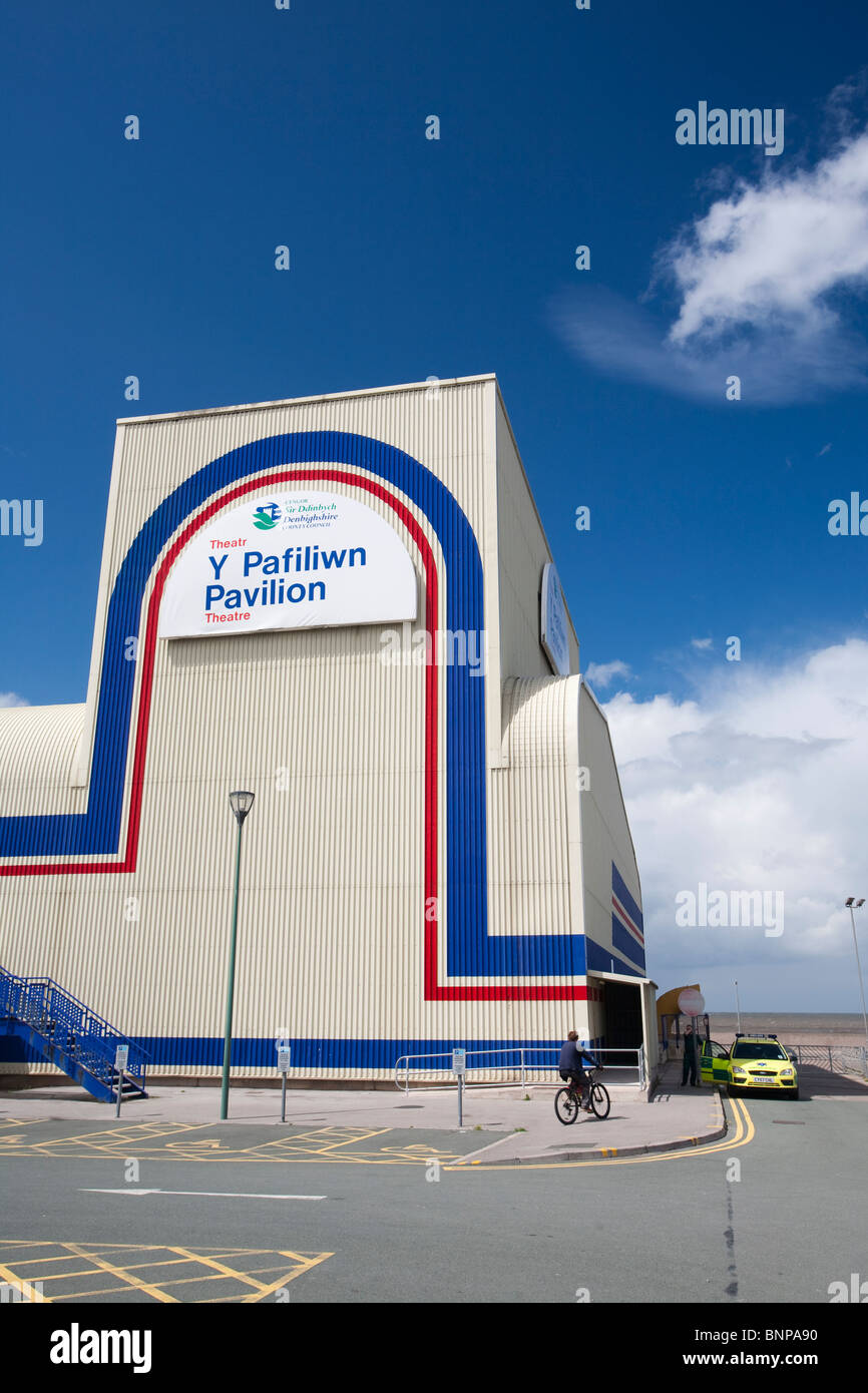 The Pavilion Theatre in Rhyl, North Wales Stock Photo - Alamy