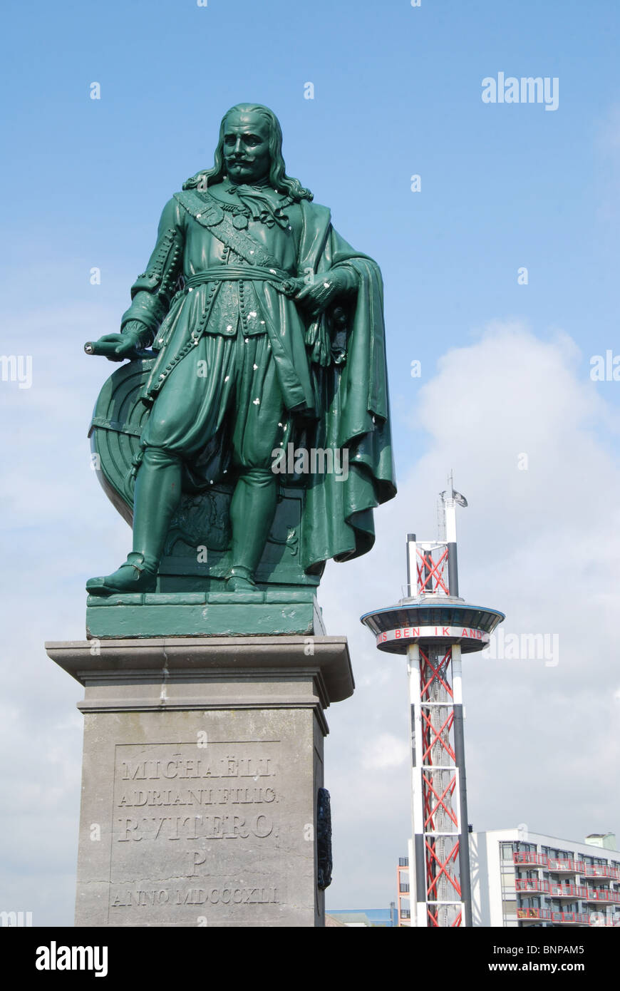 statue of Michiel de Ruyter, Vlissingen Netherlands Stock Photo - Alamy