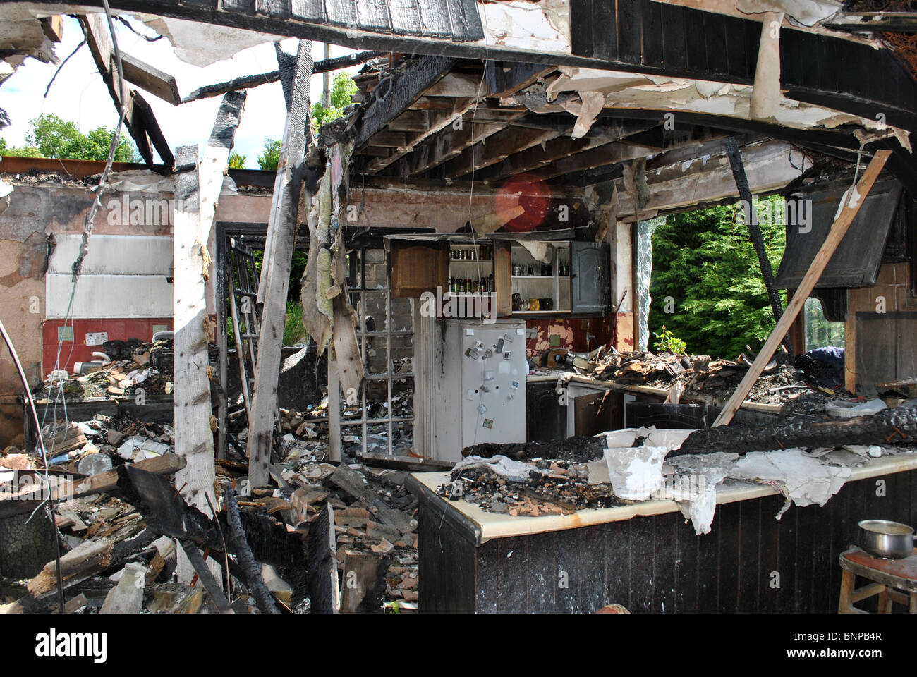 Building Explosion Aftermath