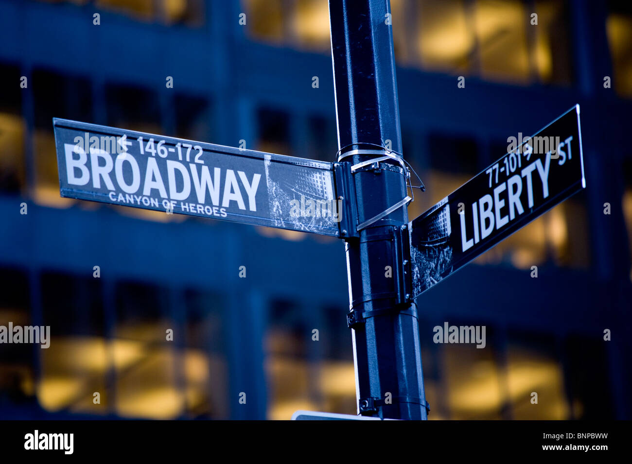 Broadway Street Sign, New York, USA Stock Photo - Alamy