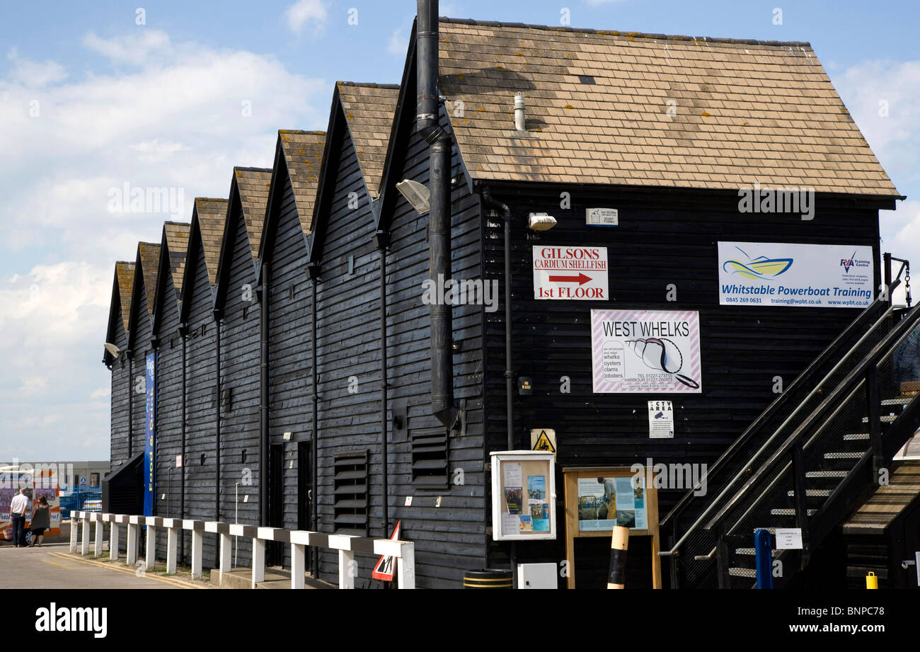 Fish market at Whitstable Stock Photo - Alamy