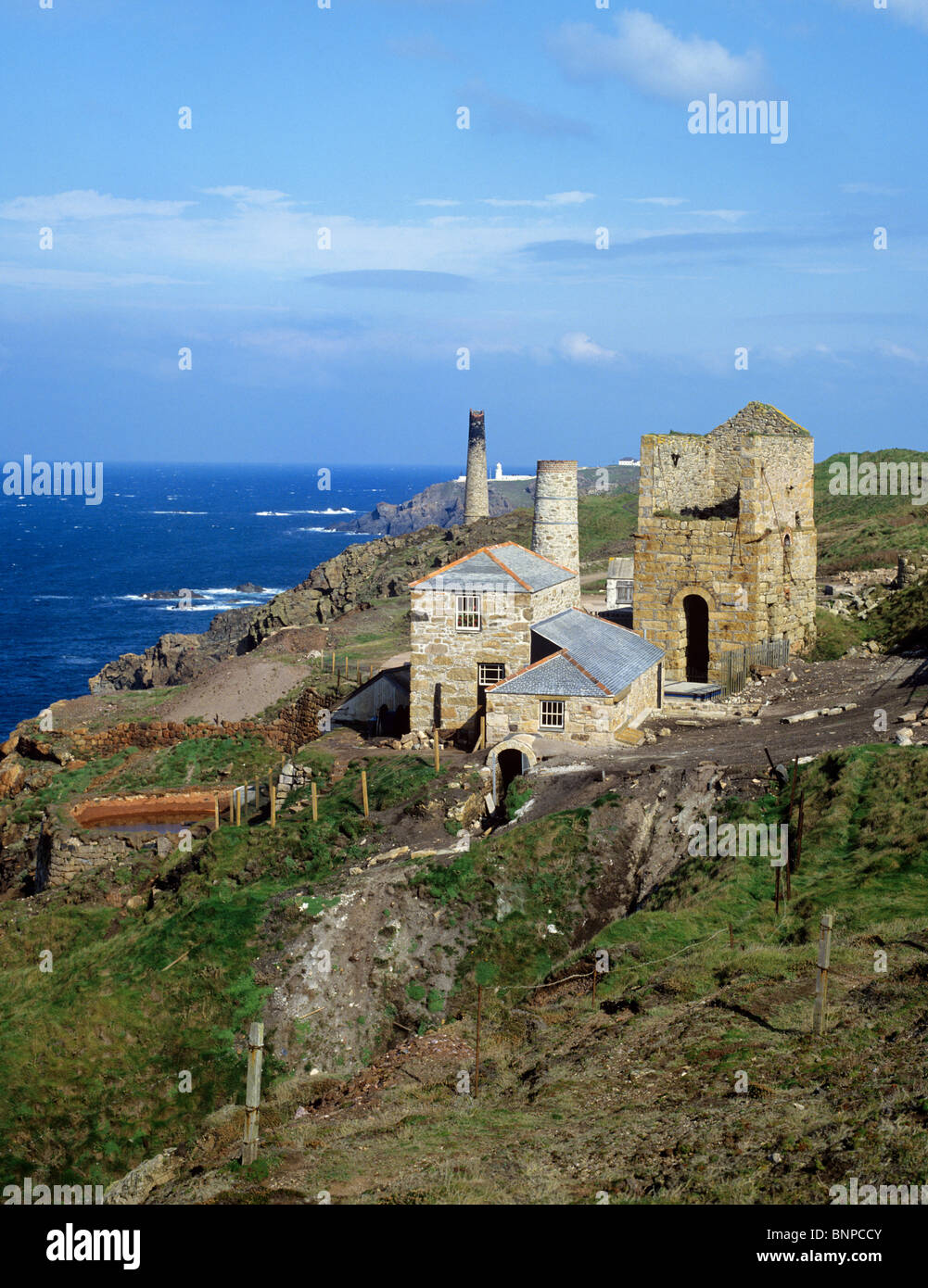 Levant Mine - Restored tin mine and beam engine house situated on the ...