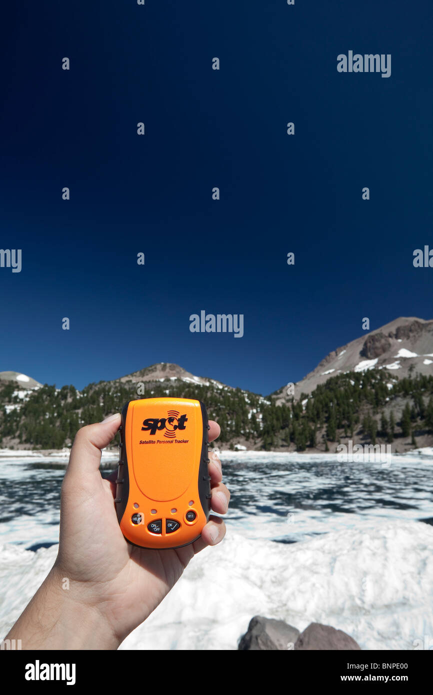 SPOT GPS tracking device Stock Photo - Alamy