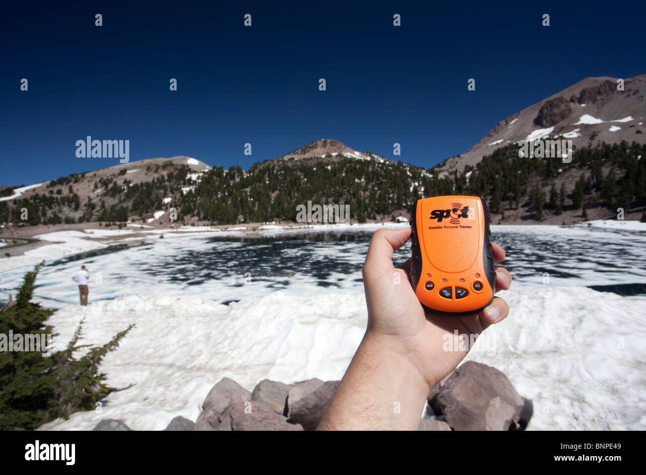 SPOT GPS tracking device Stock Photo - Alamy