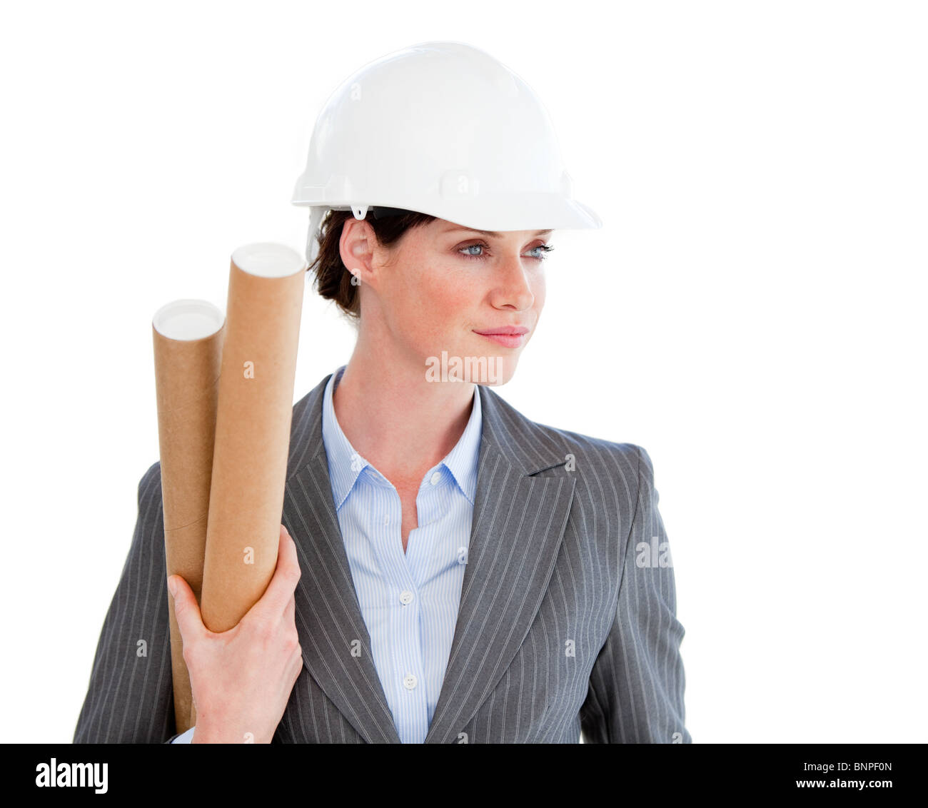 Portrait of a confident female architect Stock Photo - Alamy