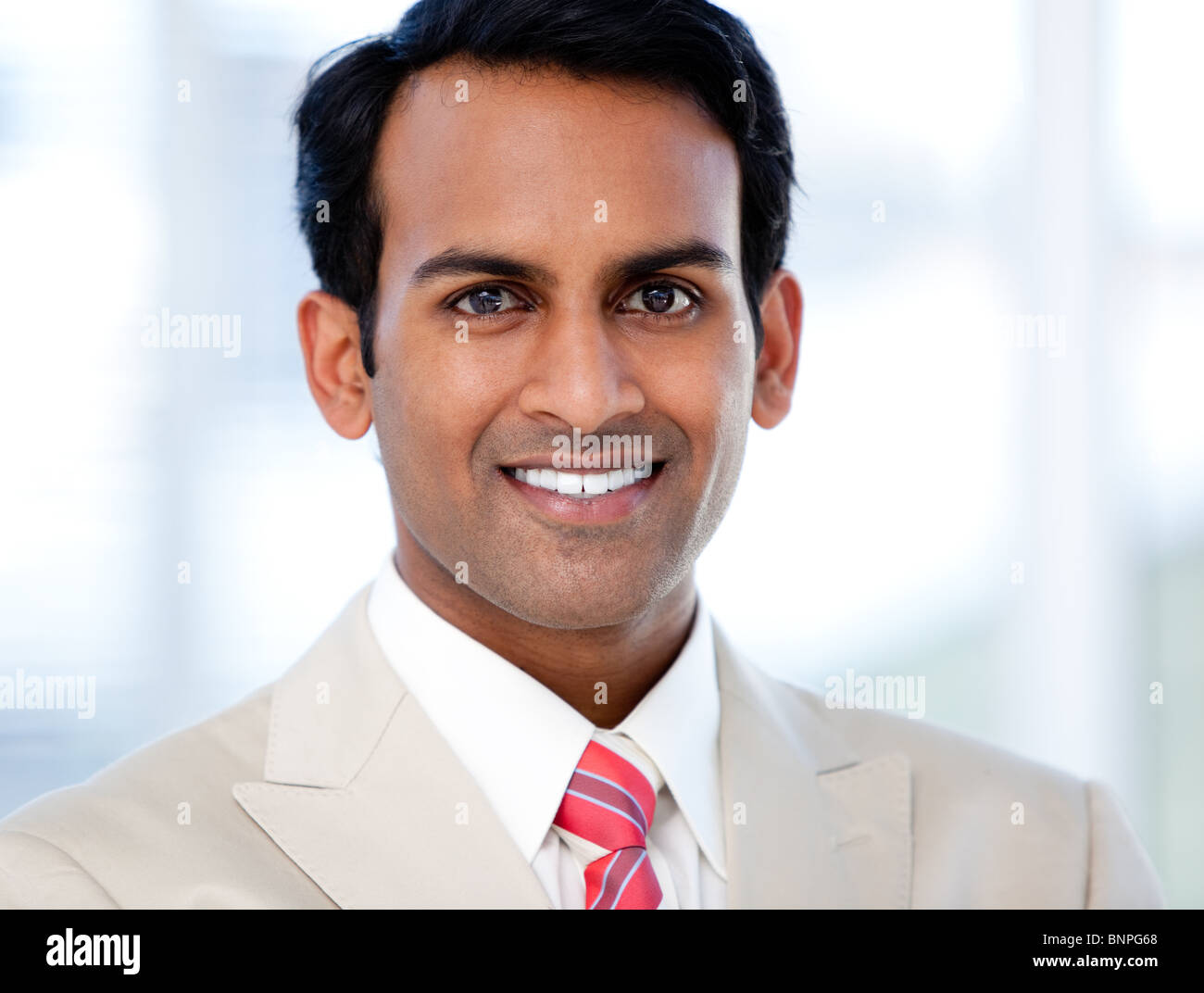 Portrait of a smiling businessman Stock Photo - Alamy
