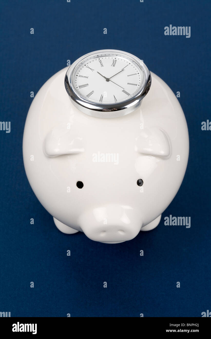 Savings bank clock hi-res stock photography and images - Alamy