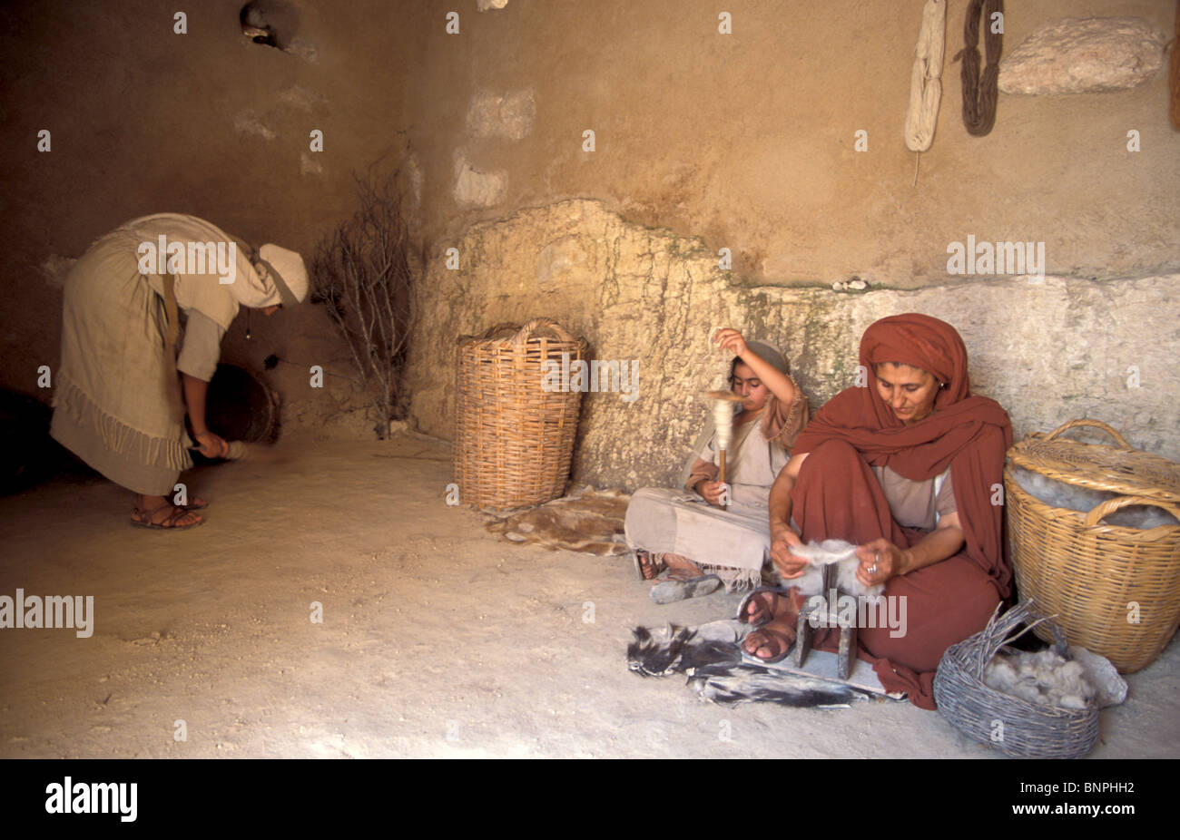 Israel, Galilee, Nazareth Village, recreating Nazareth in the time of ...
