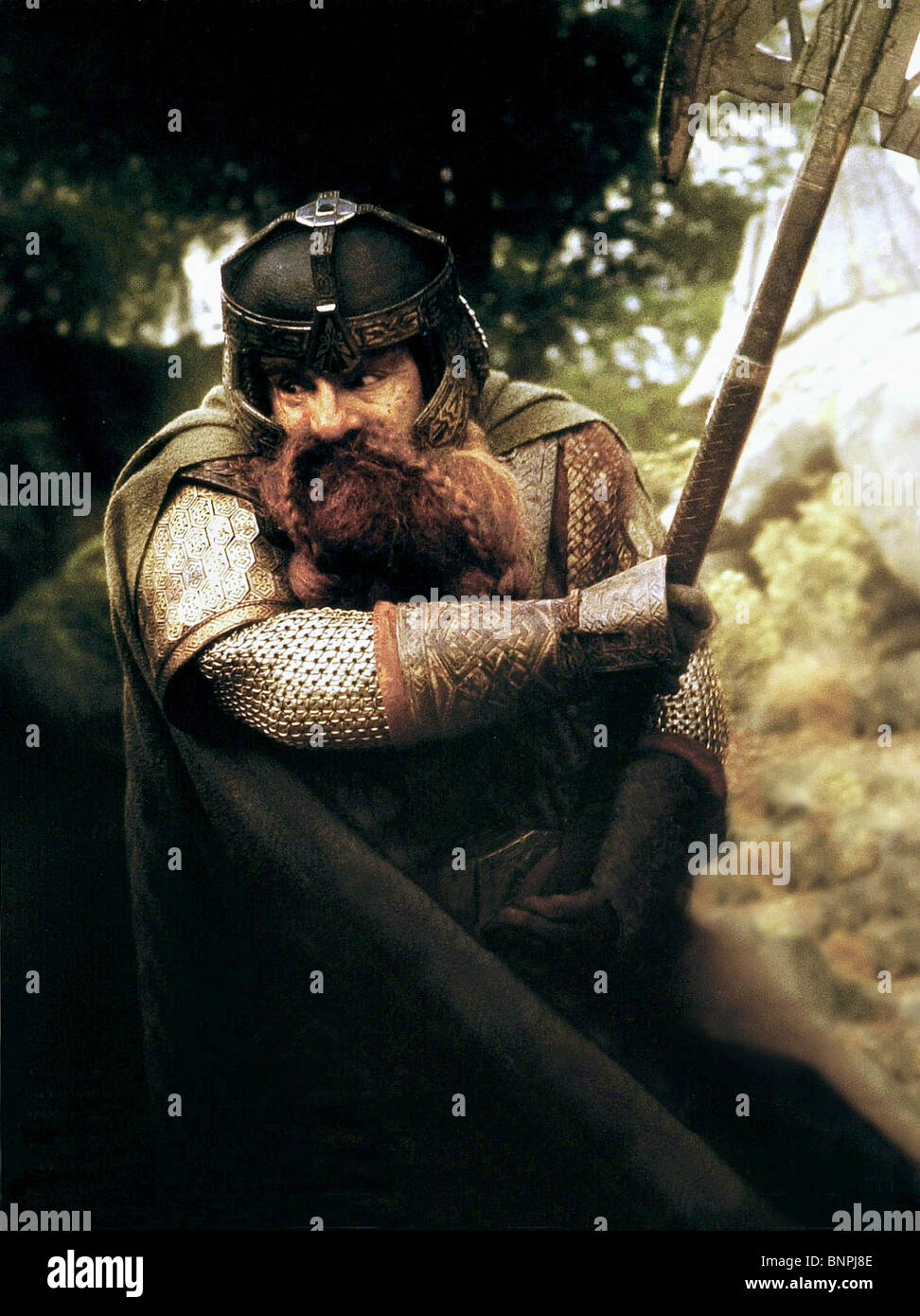 John Rhys Davies 2001 The Lord Of The Rings High Resolution Stock ...