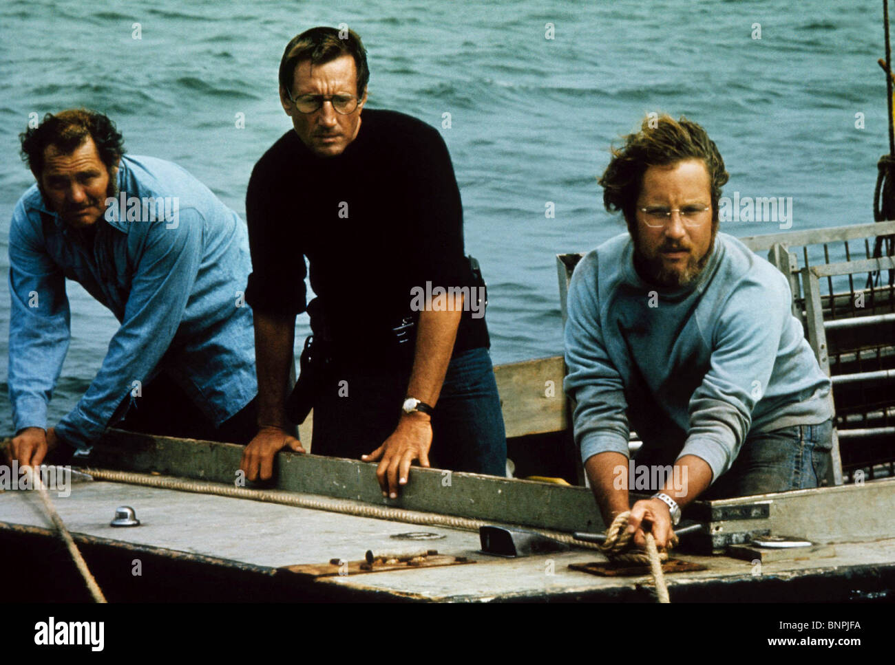 Robert Shaw And Jaws 1975 High Resolution Stock Photography and Images - Alamy