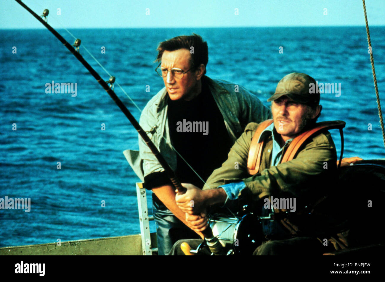 Robert Shaw And Jaws 1975 High Resolution Stock Photography and Images ...