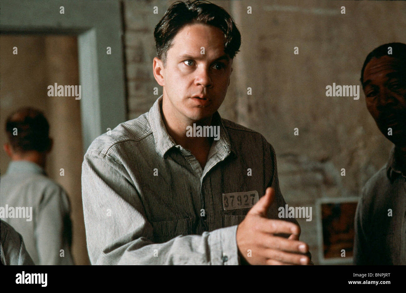 The Shawshank Redemption Tim Robbins High Resolution Stock Photography ...