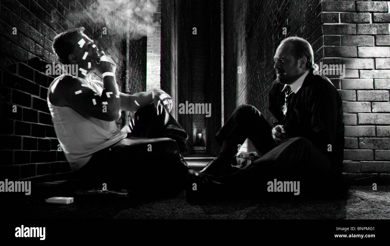 Mickey Rourke As Marv Film Title Sin City High Resolution Stock ...