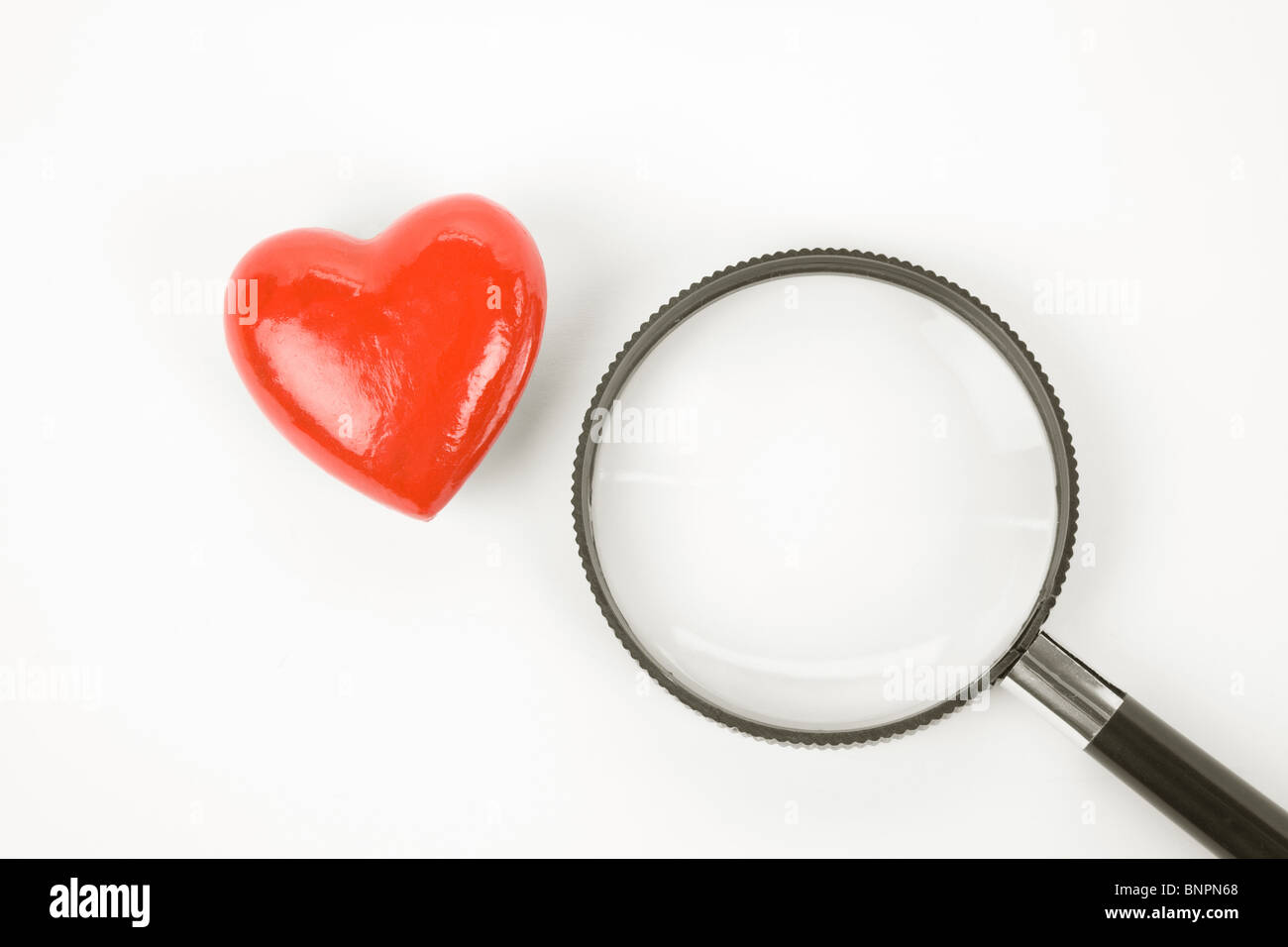 Love magnifier hi-res stock photography and images - Alamy