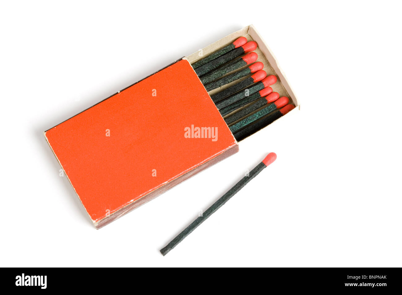 Black Match with white background Stock Photo - Alamy