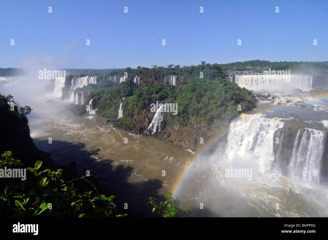 The Iguazu waterfalls, one of Latin America's most impressive natural ...