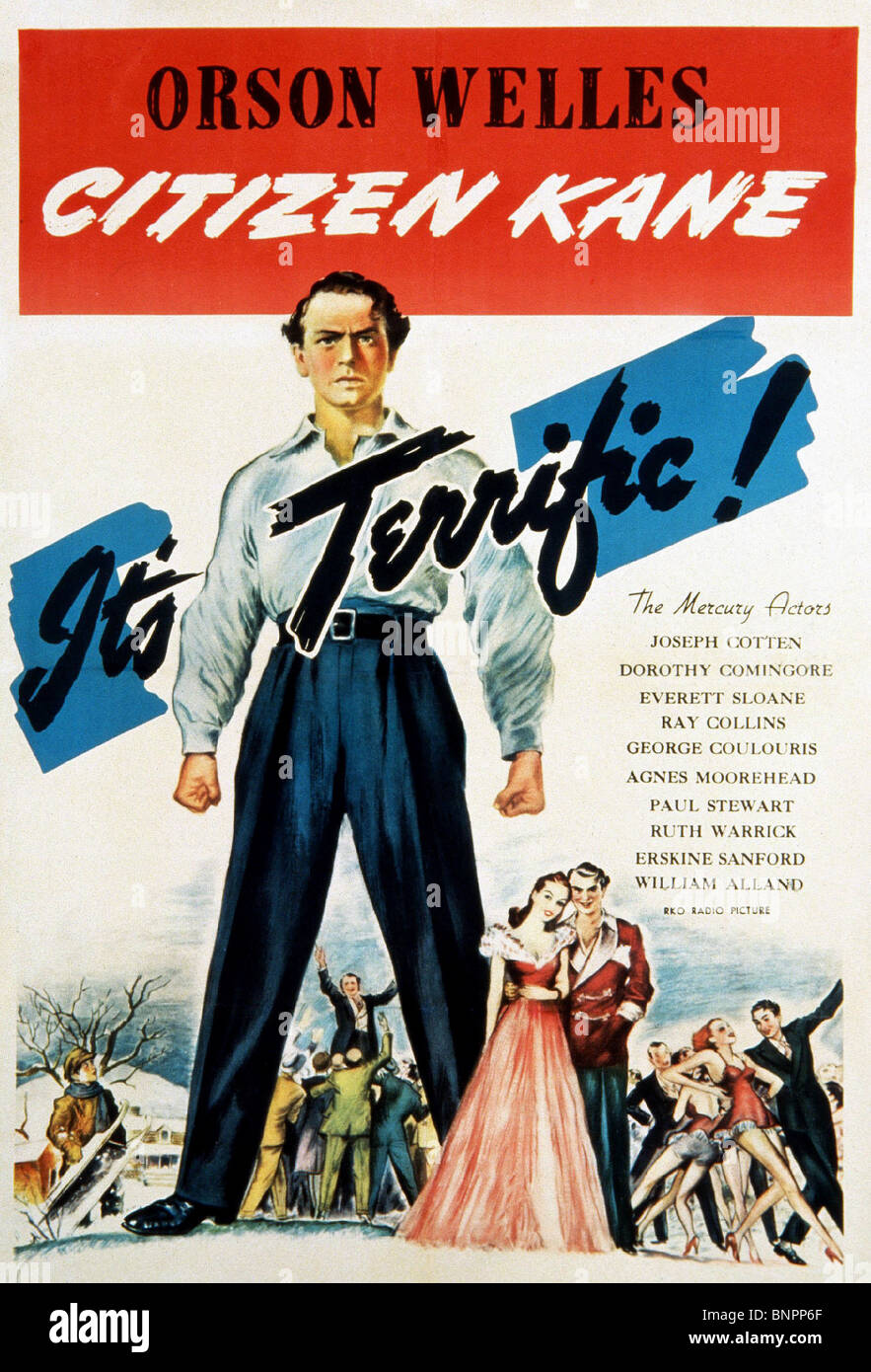 FILM POSTER CITIZEN KANE (1941 Stock Photo: 30618519 - Alamy