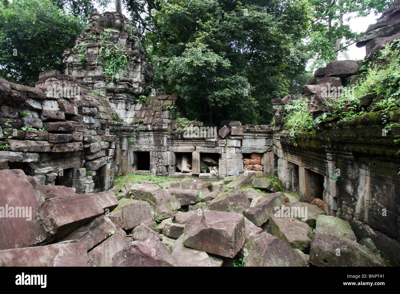 Banteay Prei temple near Angkor Wat, Cambodia Stock Photo - Alamy