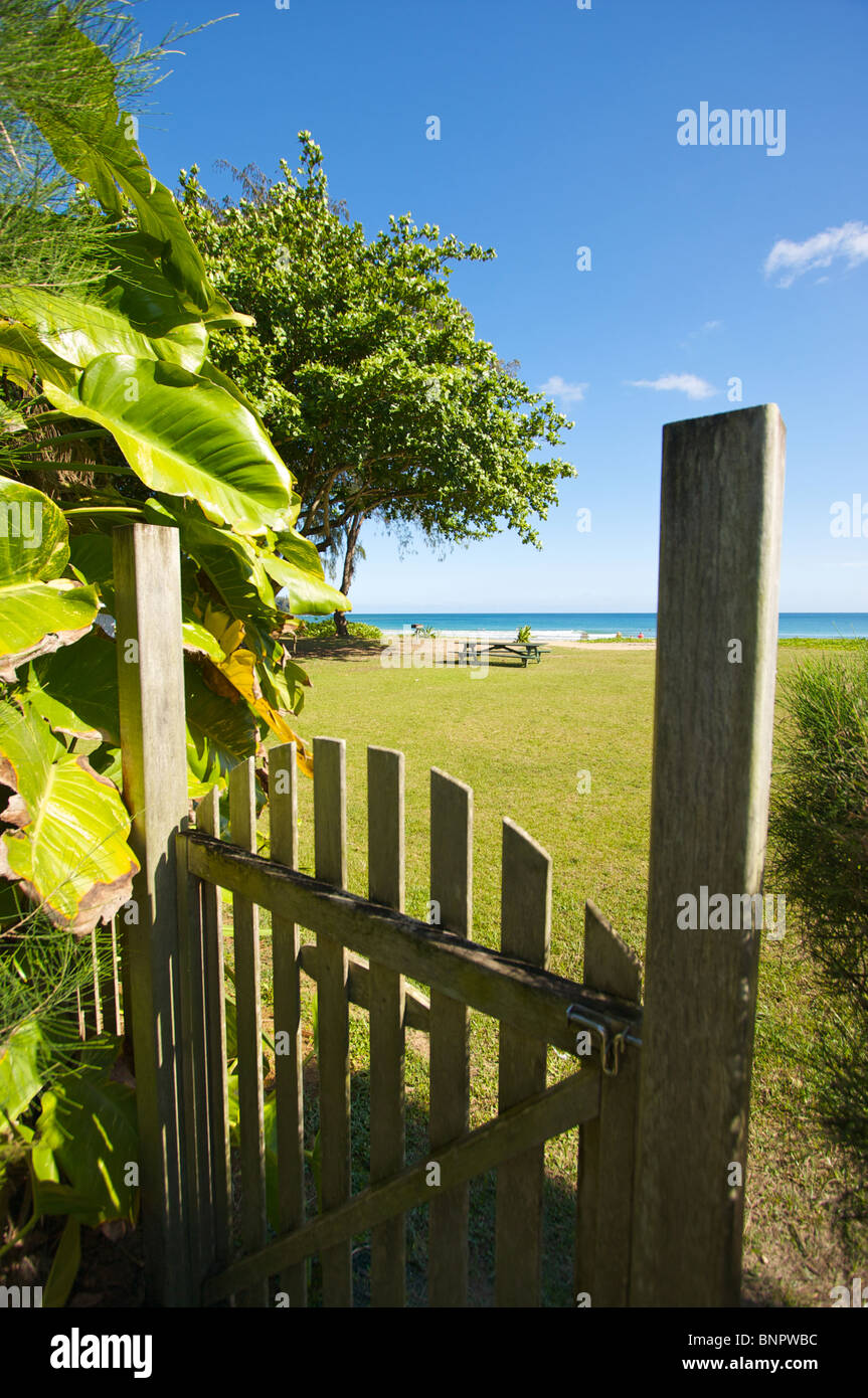 Gate to the Ocean Stock Photo - Alamy