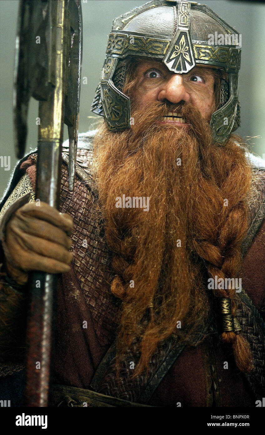 John Rhys Davies 2002 Lord Of The Rings High Resolution Stock ...