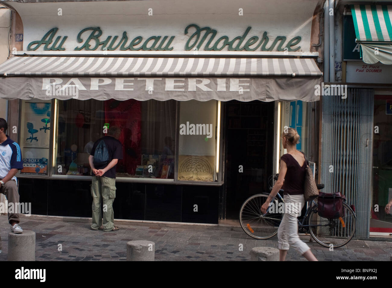 Arles, France, Old Store Front, Stationery Shop fronts, French Provence ...