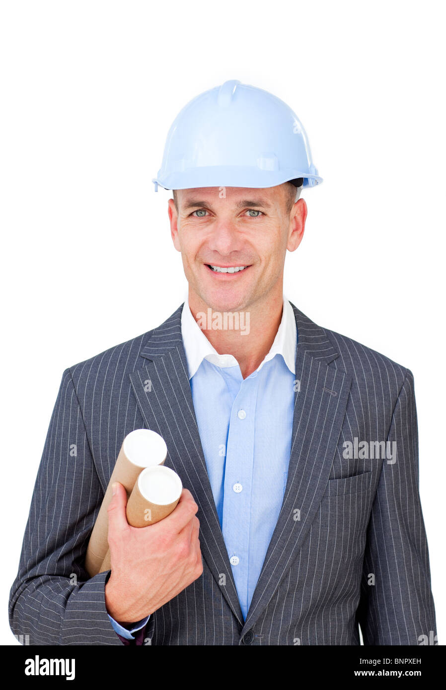Portrait of a confident male architect Stock Photo - Alamy