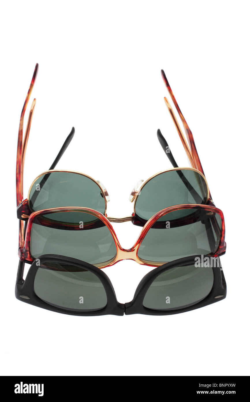 Stack of Sunglasses Stock Photo - Alamy