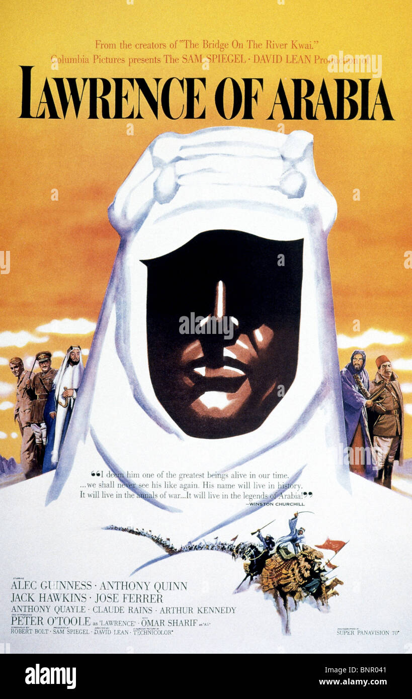 Lawrence Of Arabia Movie Poster High Resolution Stock Photography and ...